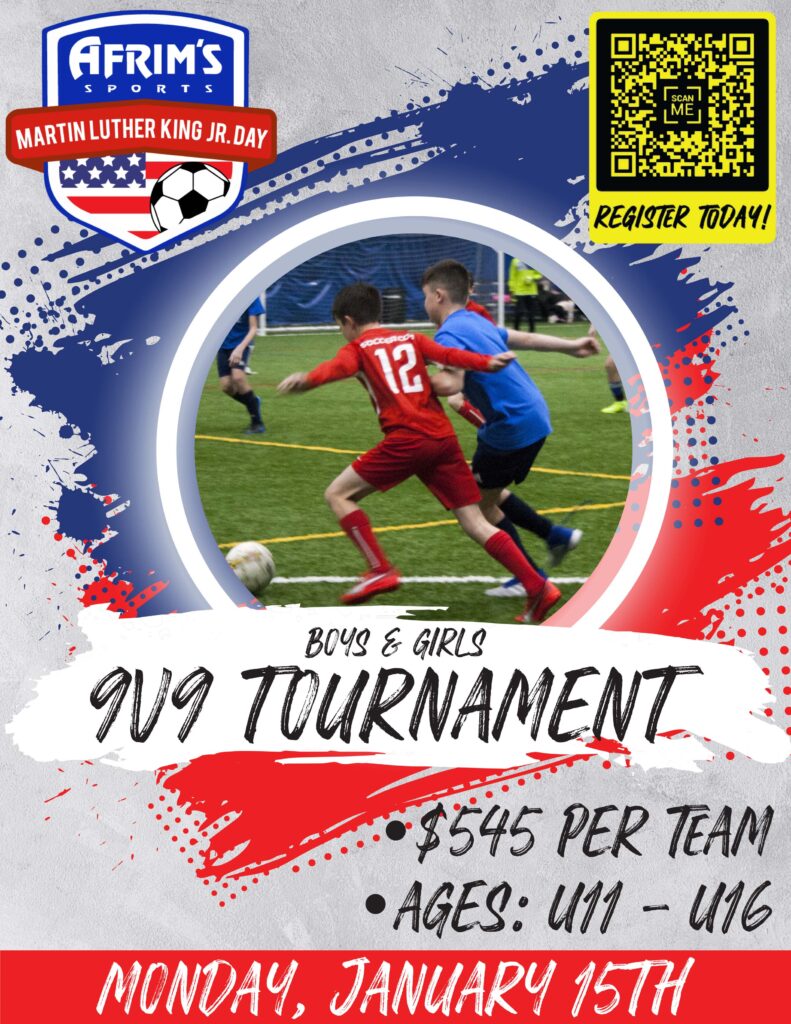 MLK Indoor Classic 9V9 Soccer Tournament – Afrim's Sports